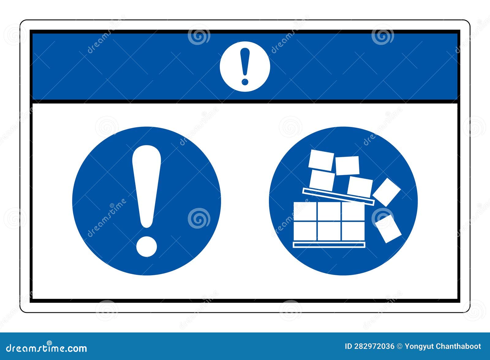 Notice Stack Correctly Symbol Sign, Vector Illustration, Isolate on ...