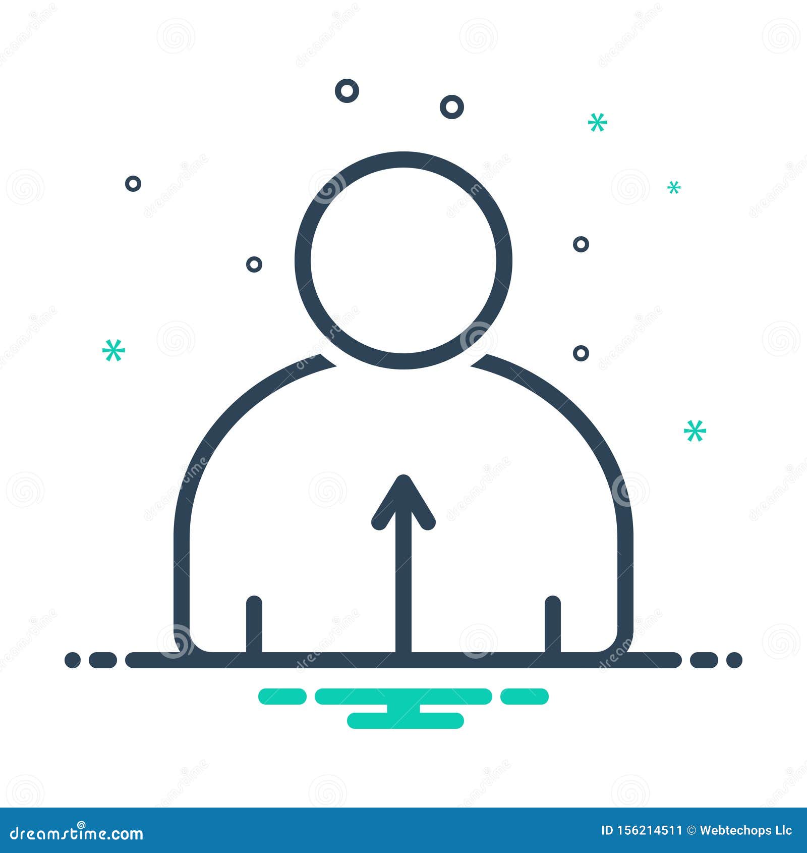 Black Mix Icon for Noticeable, Observable and Noticeable Stock Vector ...