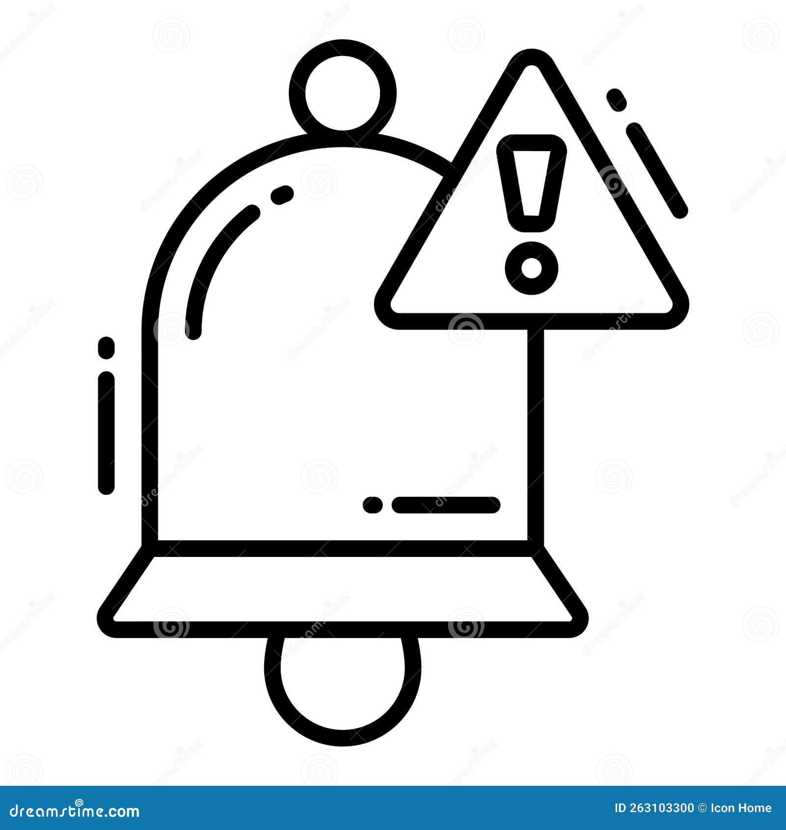 Notification Alert, Protection and Security Vector Icons Set Cyber ...