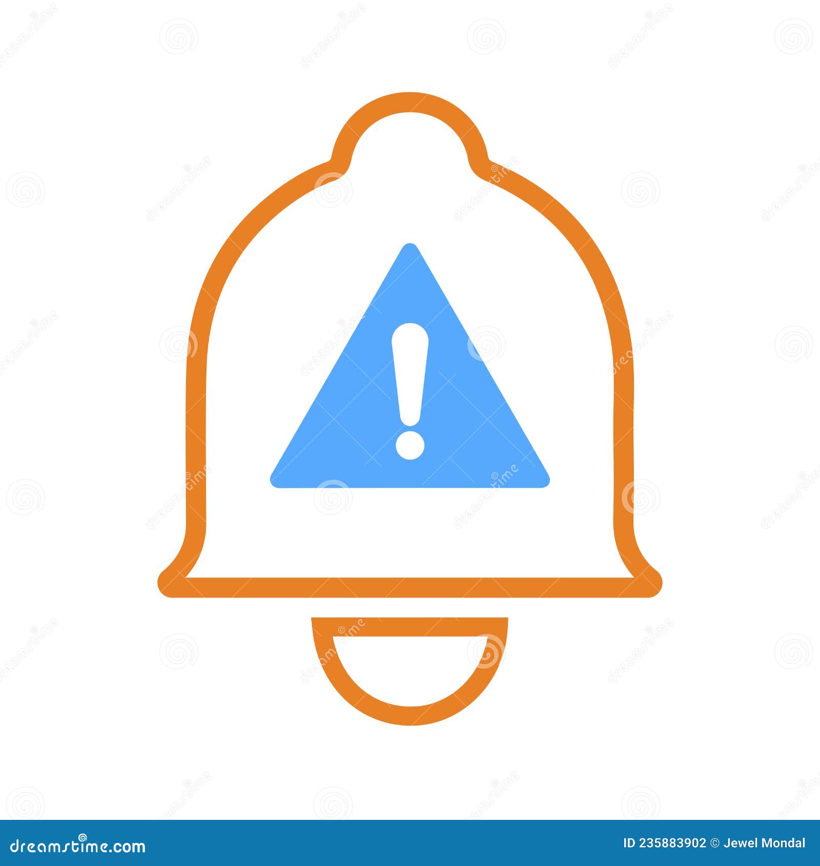 Notification, Alert, Reminder Icon. Editable Vector Graphics. Stock ...