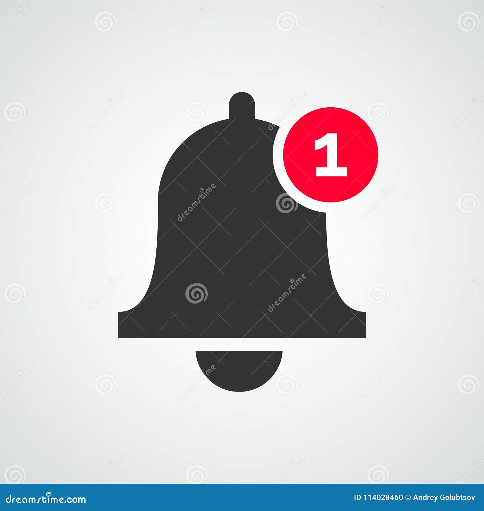Notification Bell Icon Vector Inbox Message Stock Vector - Illustration ... Notification Bell Icon Vector Inbox Message Stock Vector - Illustration ...