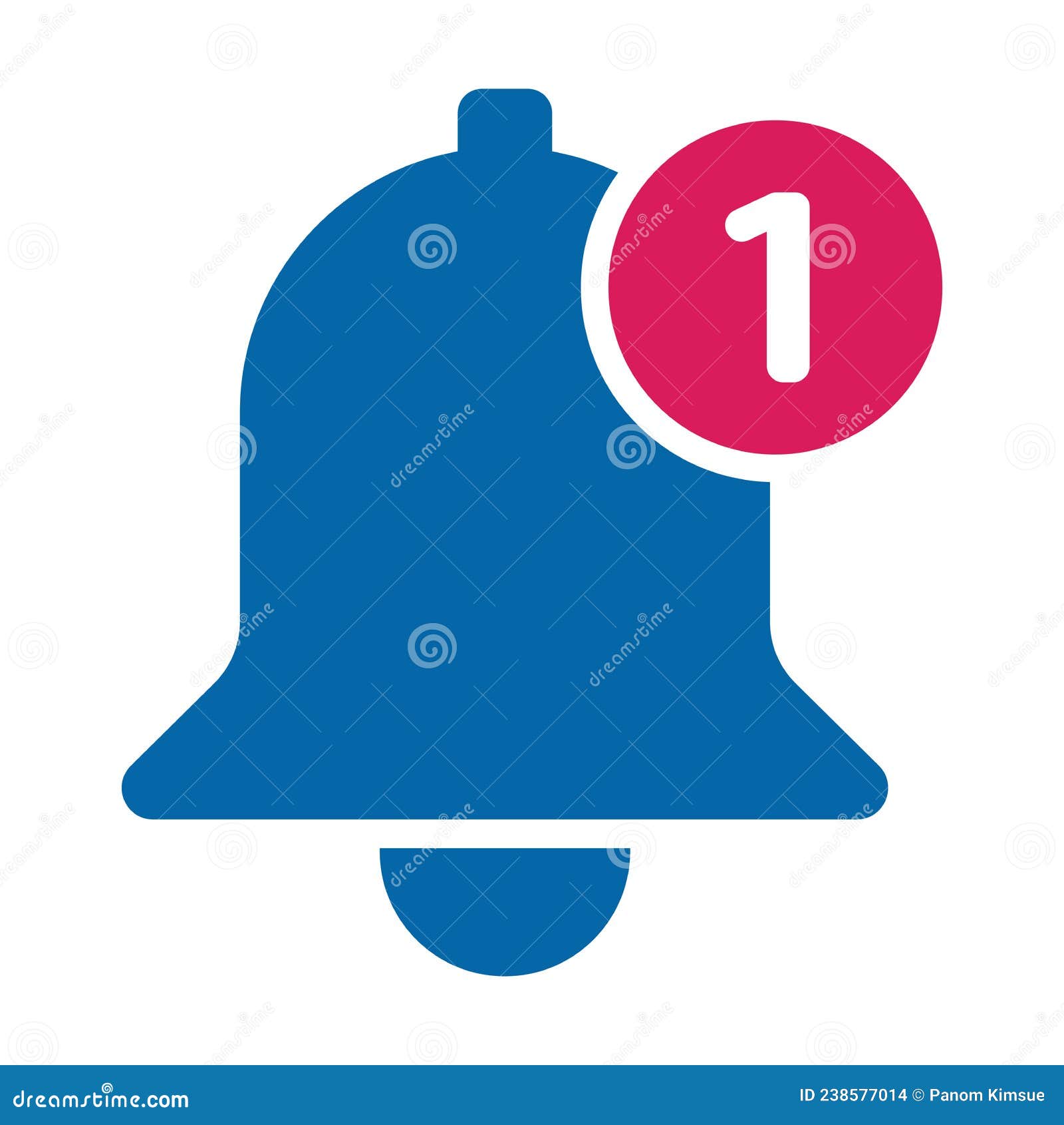 Notification Bell Icon Vector Ringing Bell Symbol for Your Web Design ...