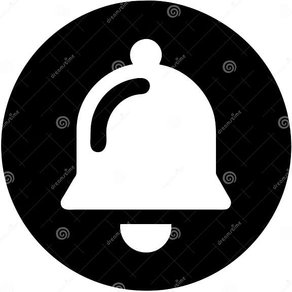Notification Bell Symbolizing Alerts and Reminders for Interface Design ...