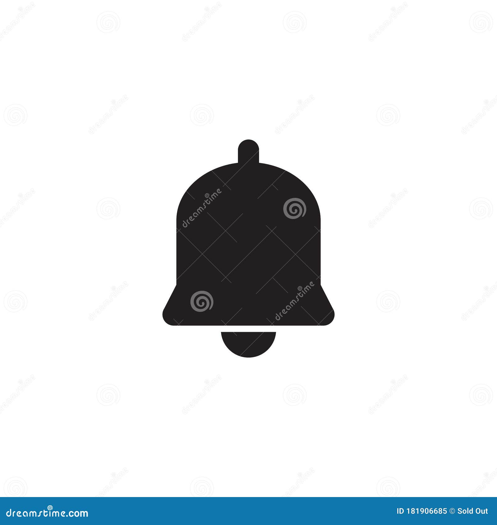 Notification Icon Design Vector Illustration Stock Vector ...