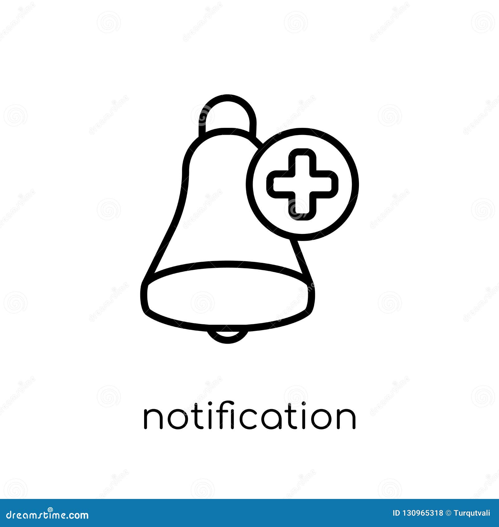 Notification Icon from Collection. Stock Vector - Illustration of ...