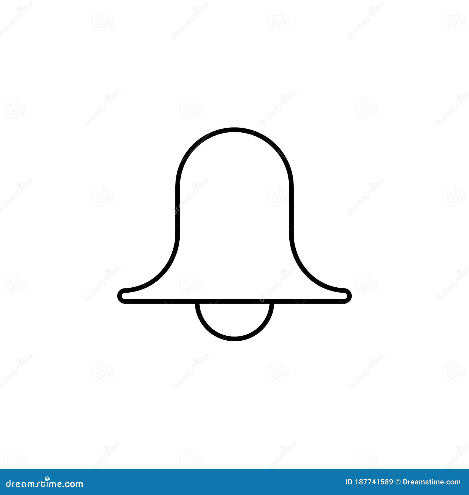 Notification Icon. Element of Simple Web Icon. Thin Line Icon for ...