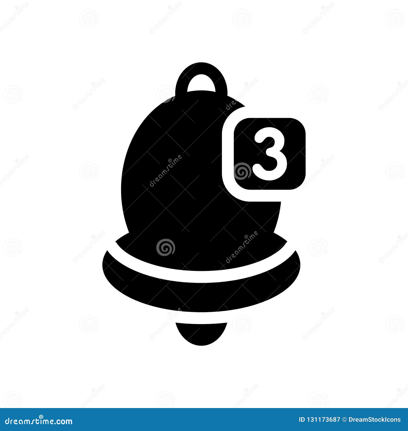 Notification Icon. Trendy Notification Logo Concept on White Background ...