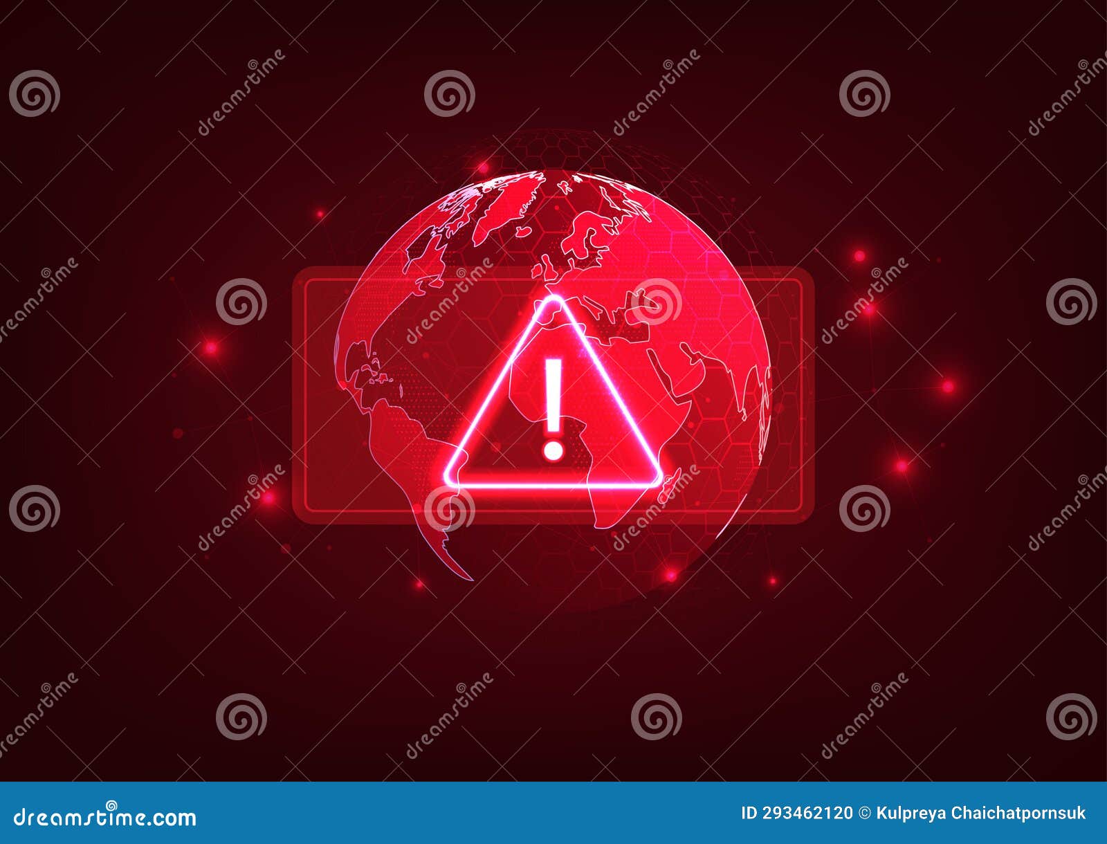 World War Map Alert Stock Image | CartoonDealer.com #50674147