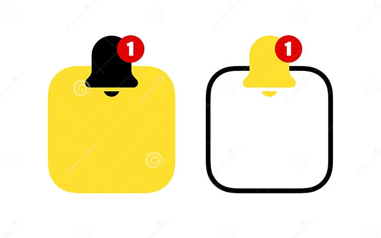 Notifications Badge. Reminder Template Badge Stock Illustration ...