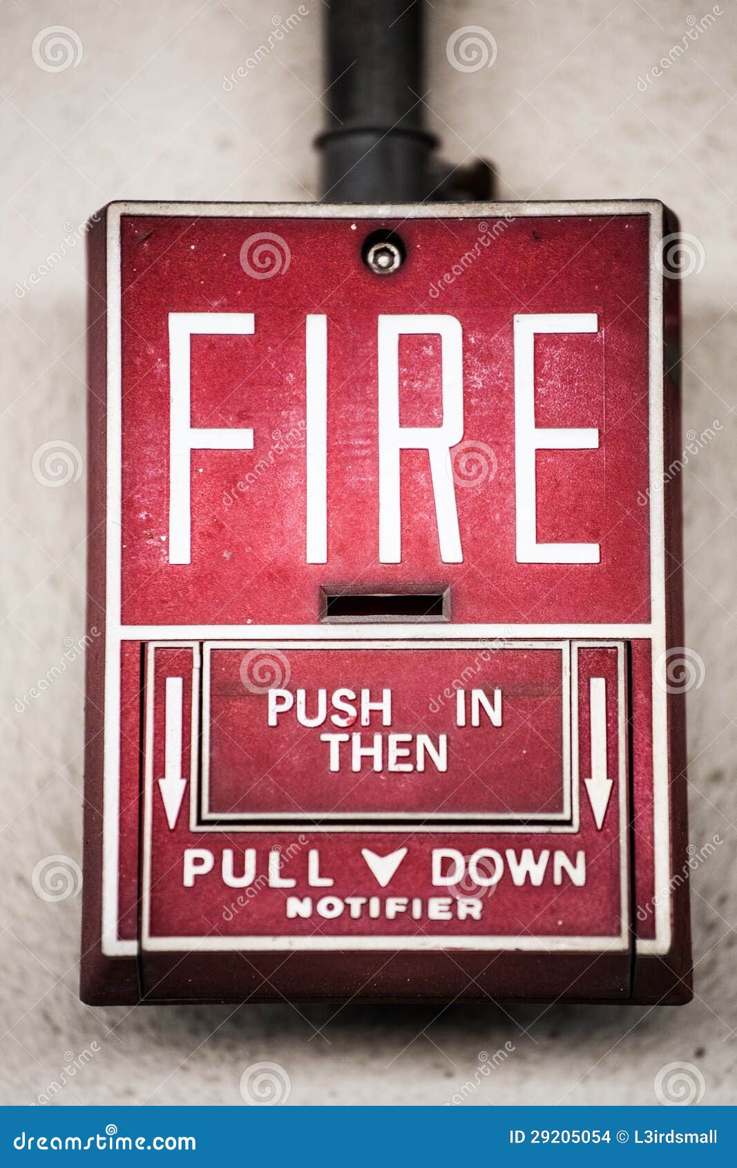 Notifier stock photo. Image of danger, catch, alarm, warning - 29205054