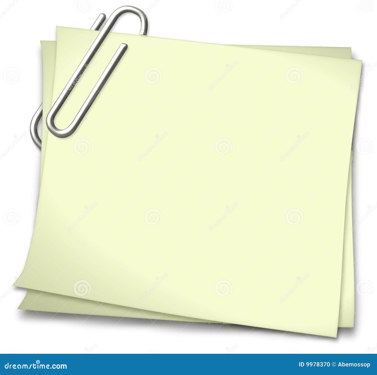 Notizblock im Gelb vektor abbildung. Illustration von notizblock - 9978370