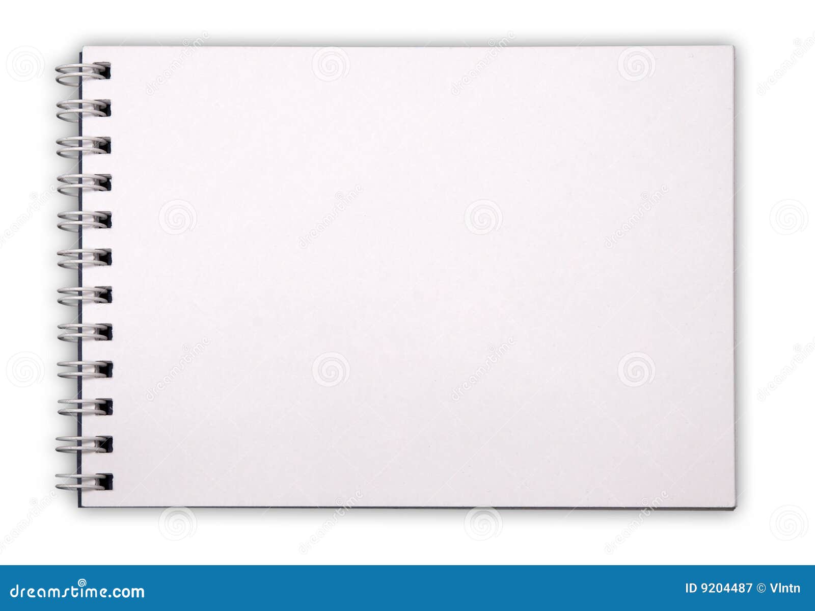 Notizbuch stockbild. Bild von seite, makro, getrennt, papier - 9204487