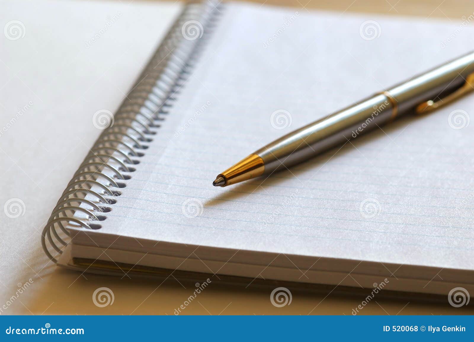 Notizbuch Und Stift Bild. Bild: 520068