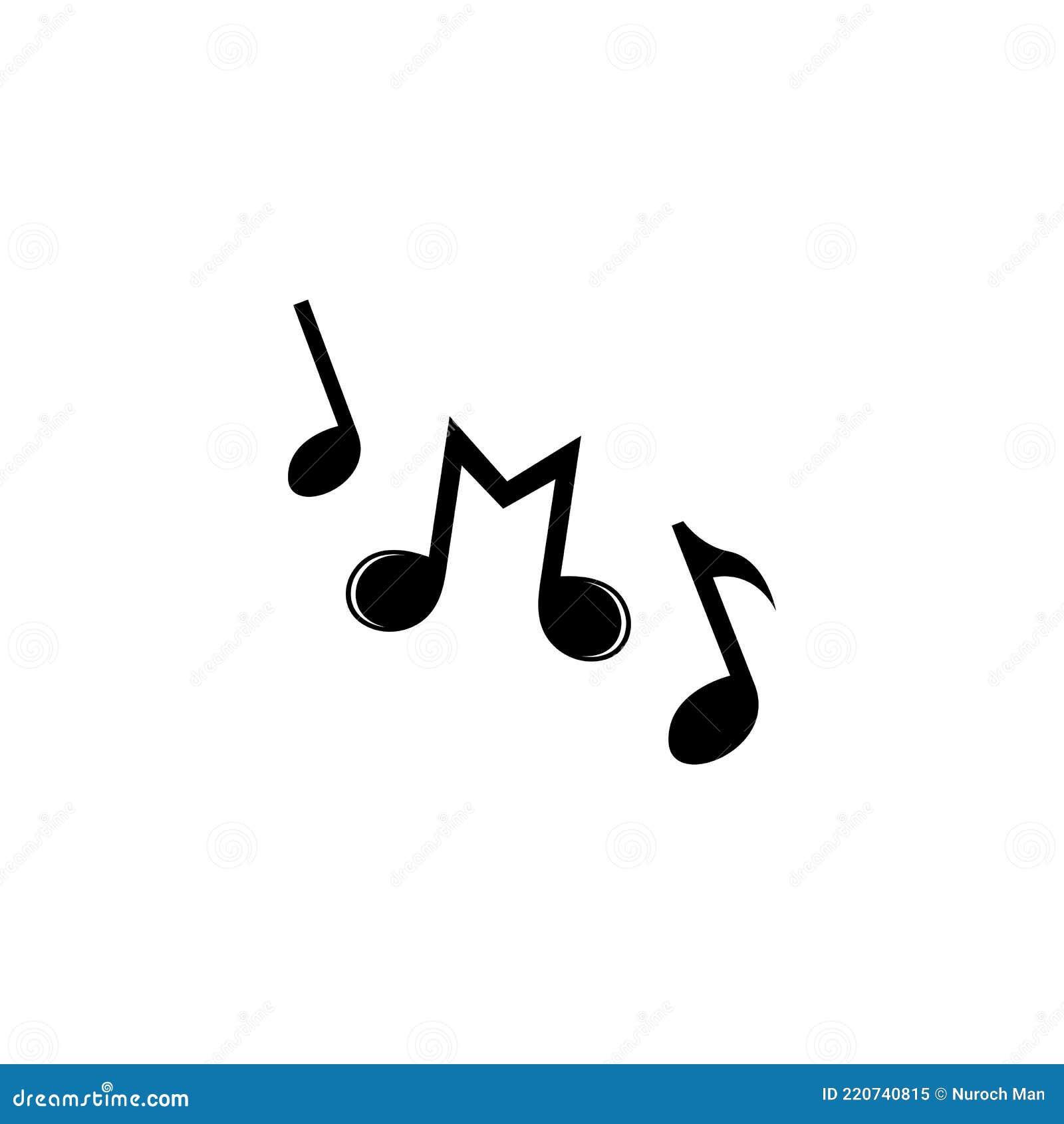 Notizsymbole Logo Und Symbolvorlage. Vektor Abbildung - Illustration ...