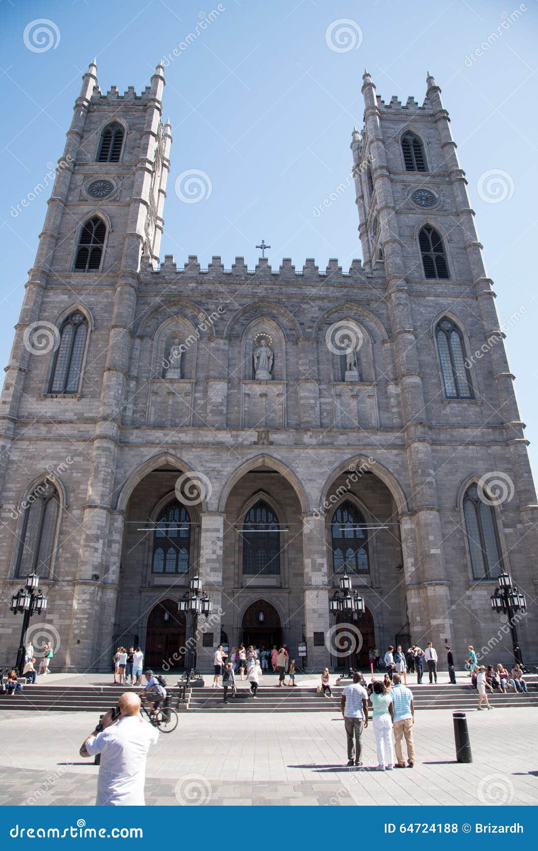 Notre-Dame Basilica, Montreal, Quebec, Canada Editorial Stock Photo ...