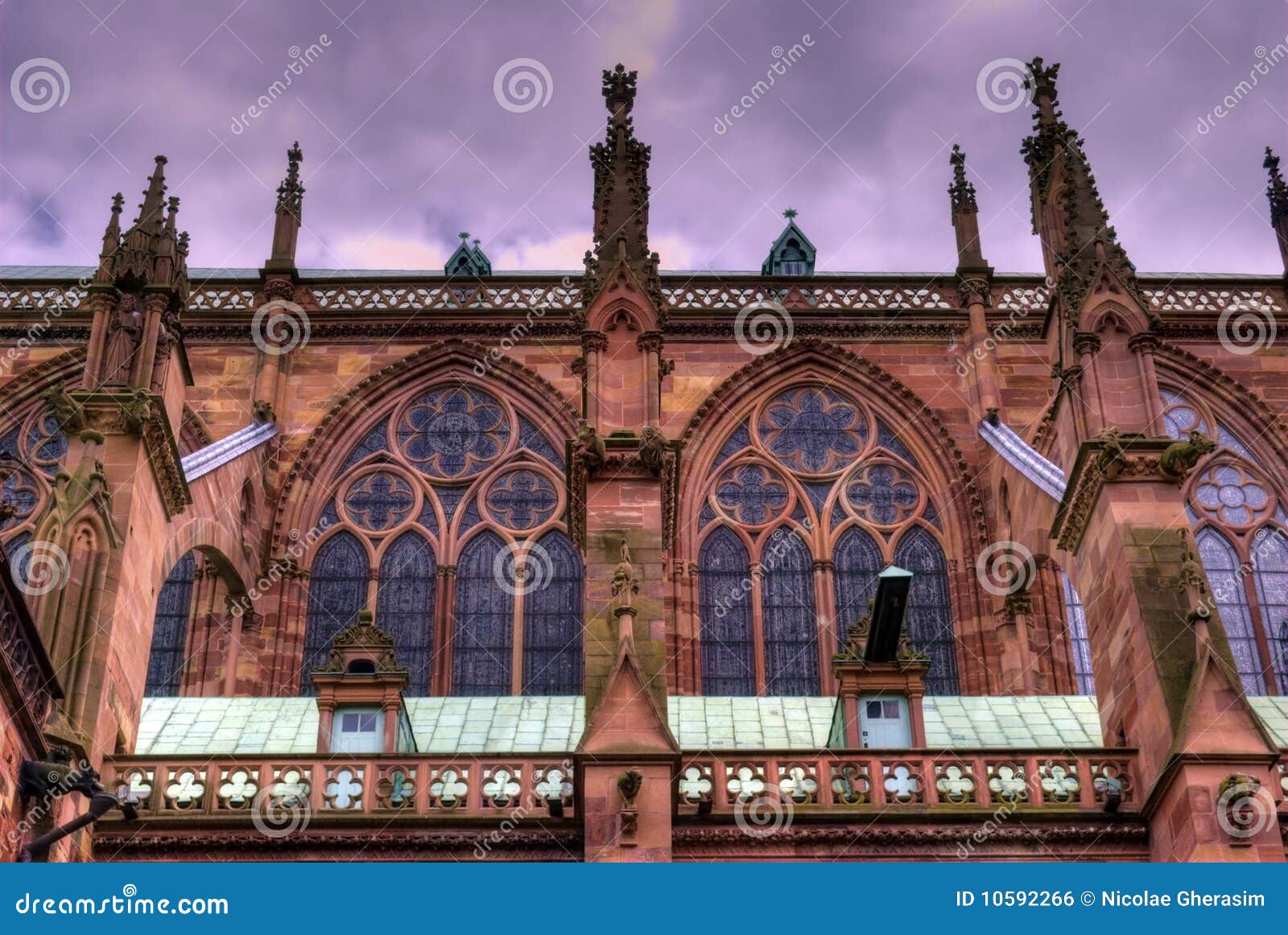 Notre Dame Building stock photo. Image of sculptures - 10592266