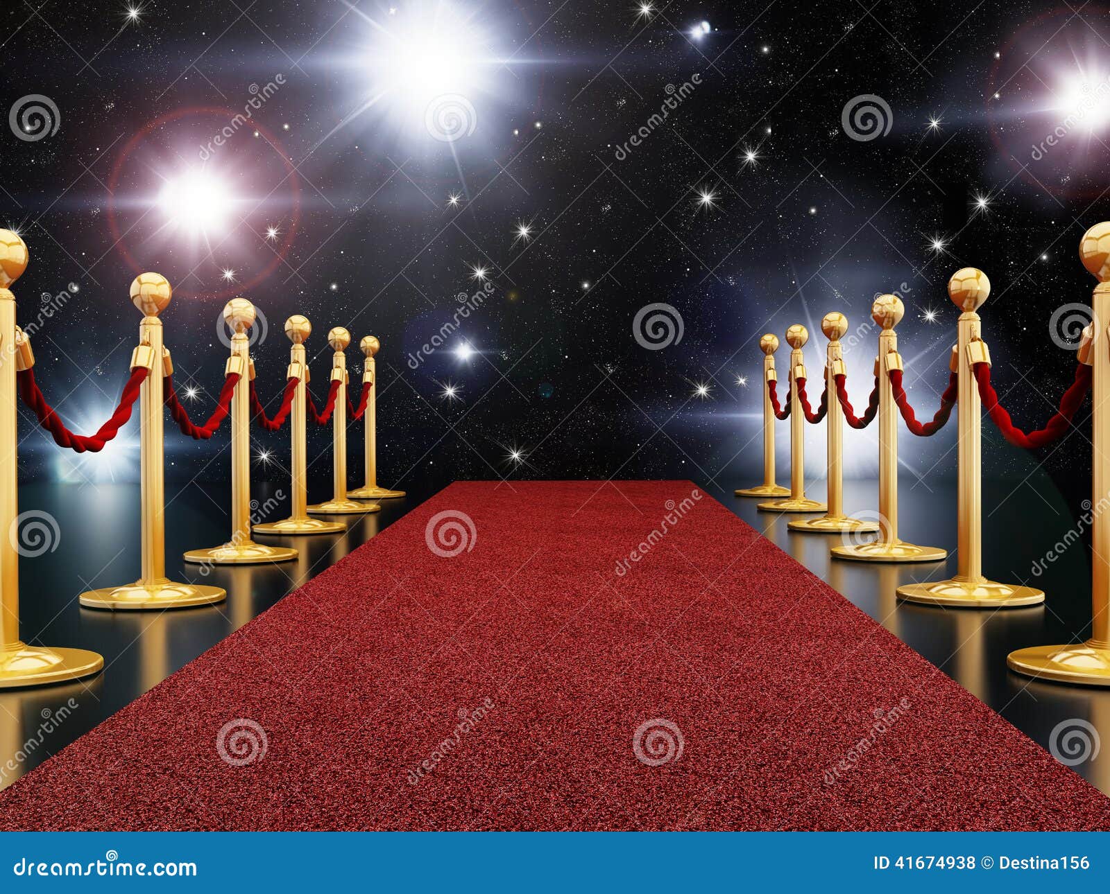 Notte del tappeto rosso illustrazione di stock. Illustrazione di ...