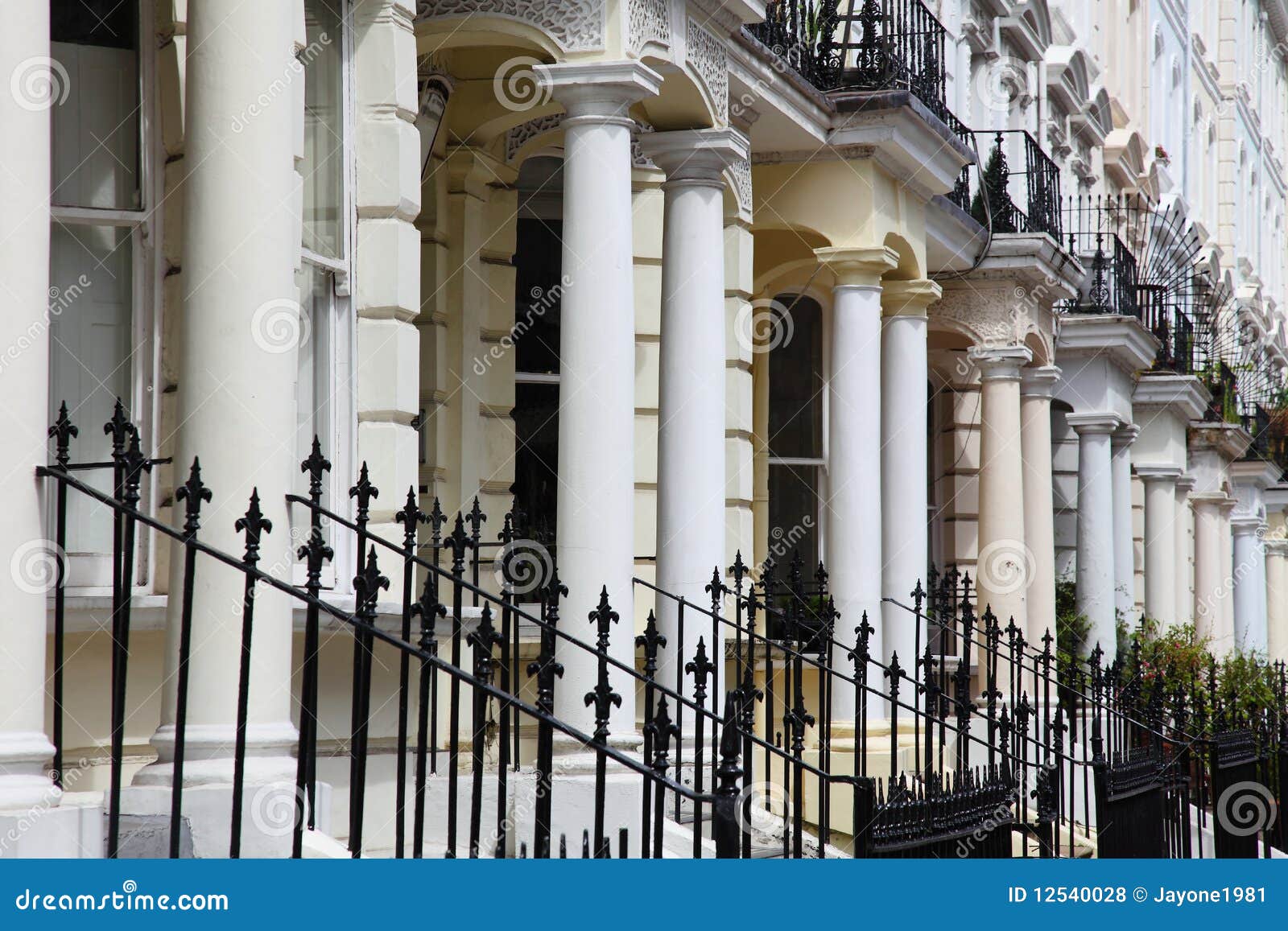In Notting Hill England Europe Old Construction And History Royalty ...