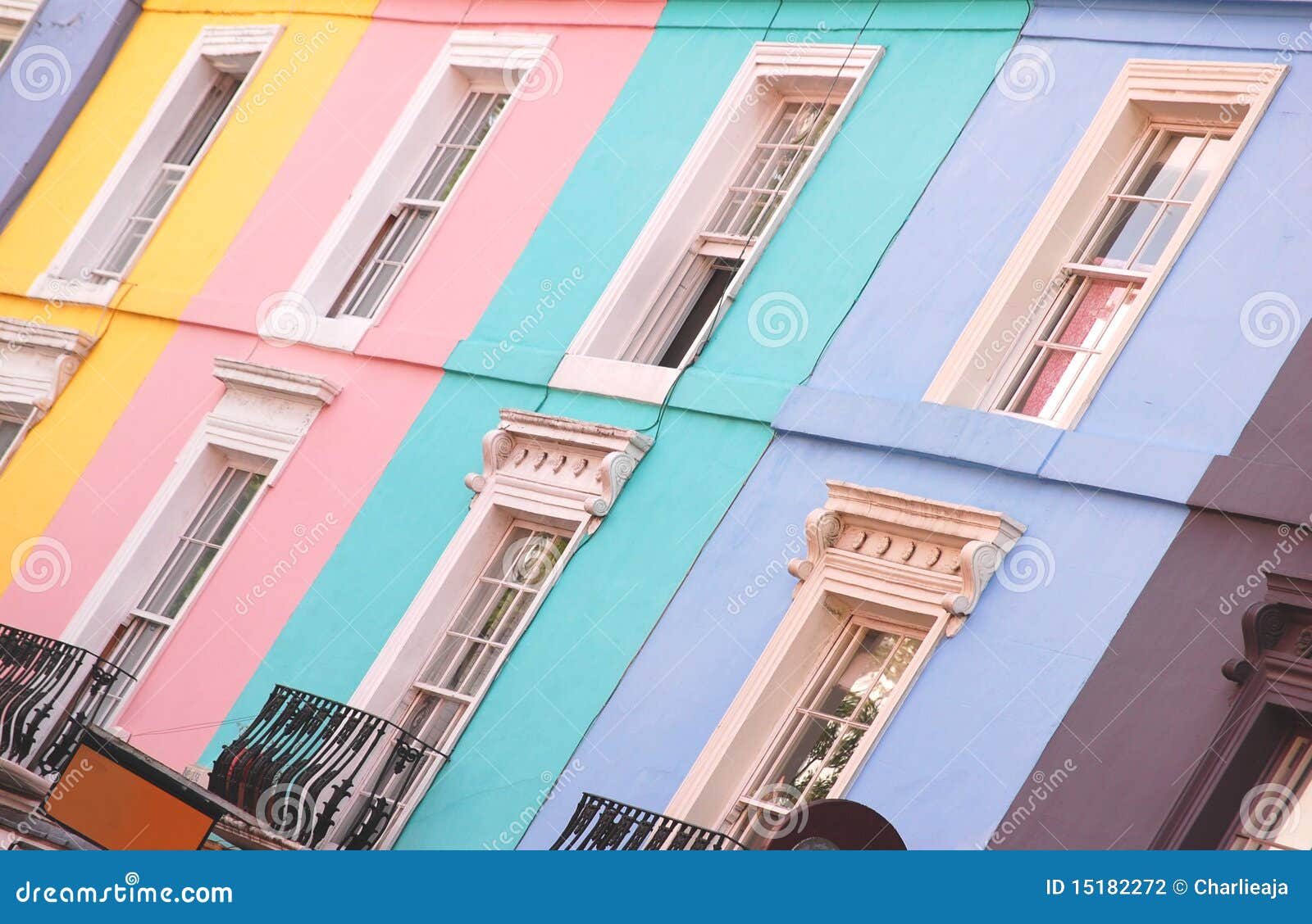 In Notting Hill England Europe Old Construction And History Royalty ...