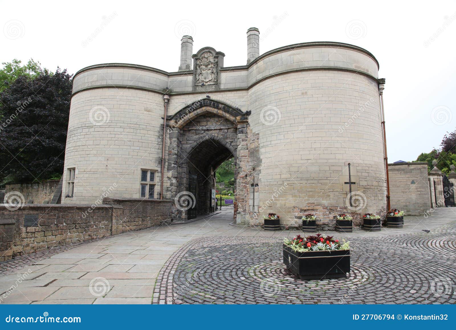 Nottingham Castle stock photo. Image of fight, stone - 27706794