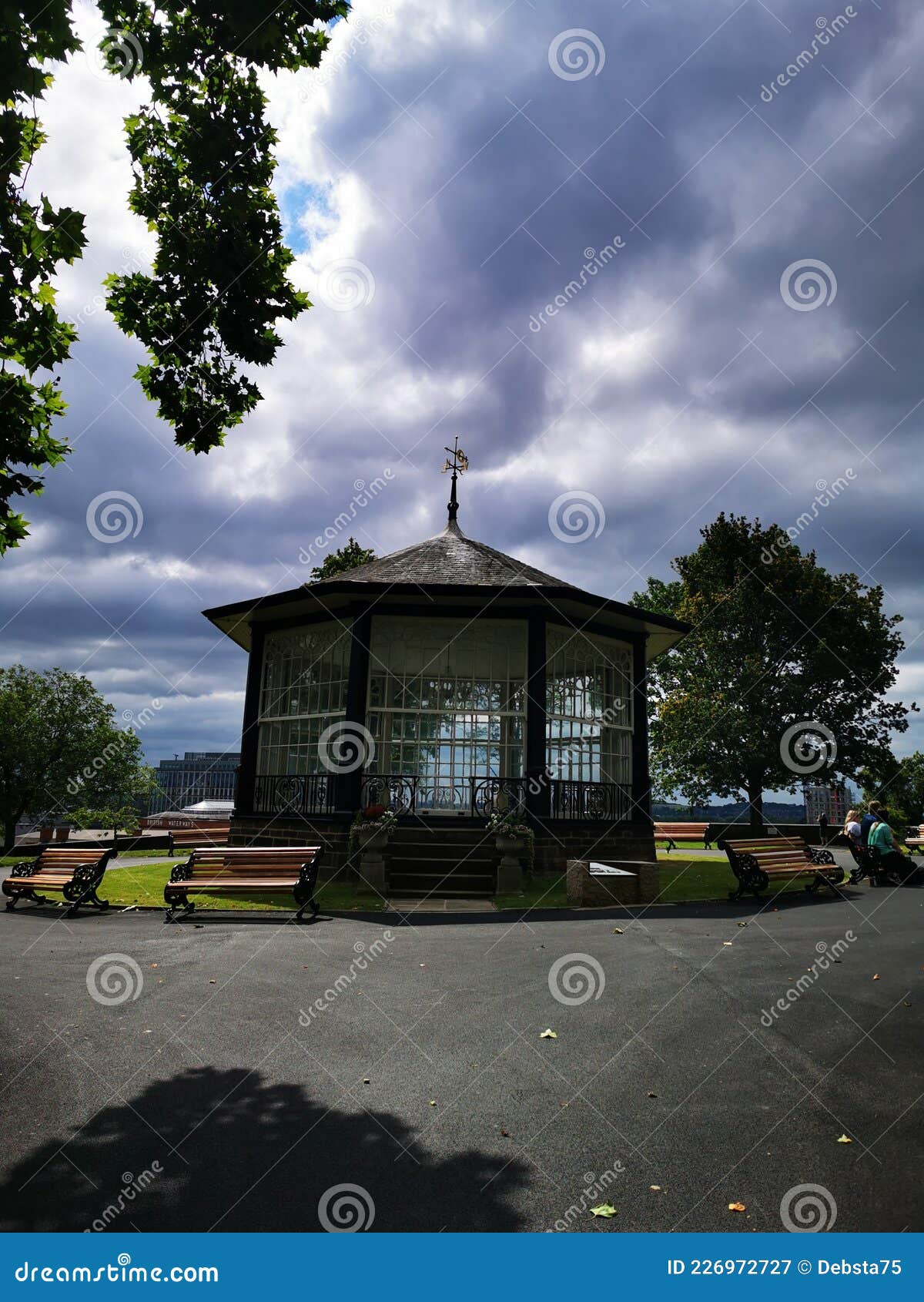 Nottingham Castle Bandstand Editorial Photography - Image of bandstand ...