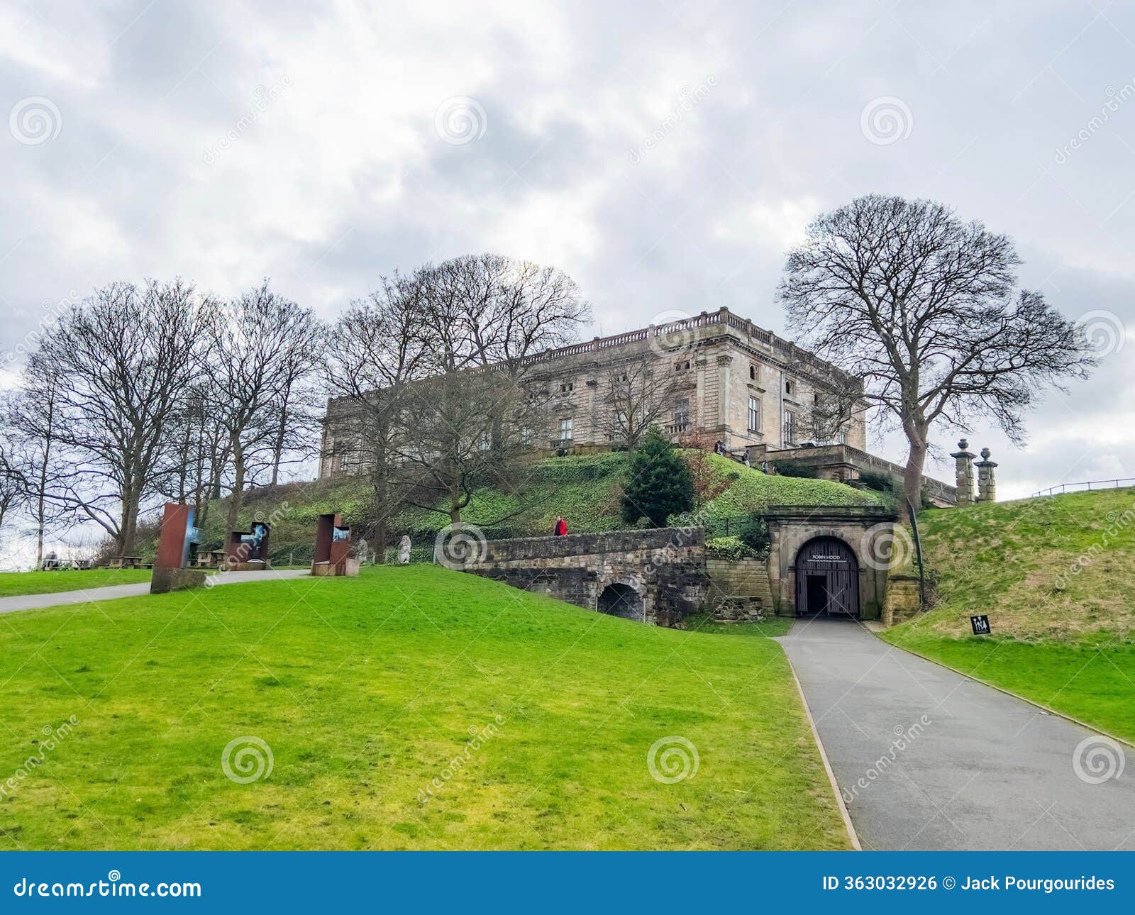 Nottingham Castle Bandstand Editorial Photo | CartoonDealer.com #226972727