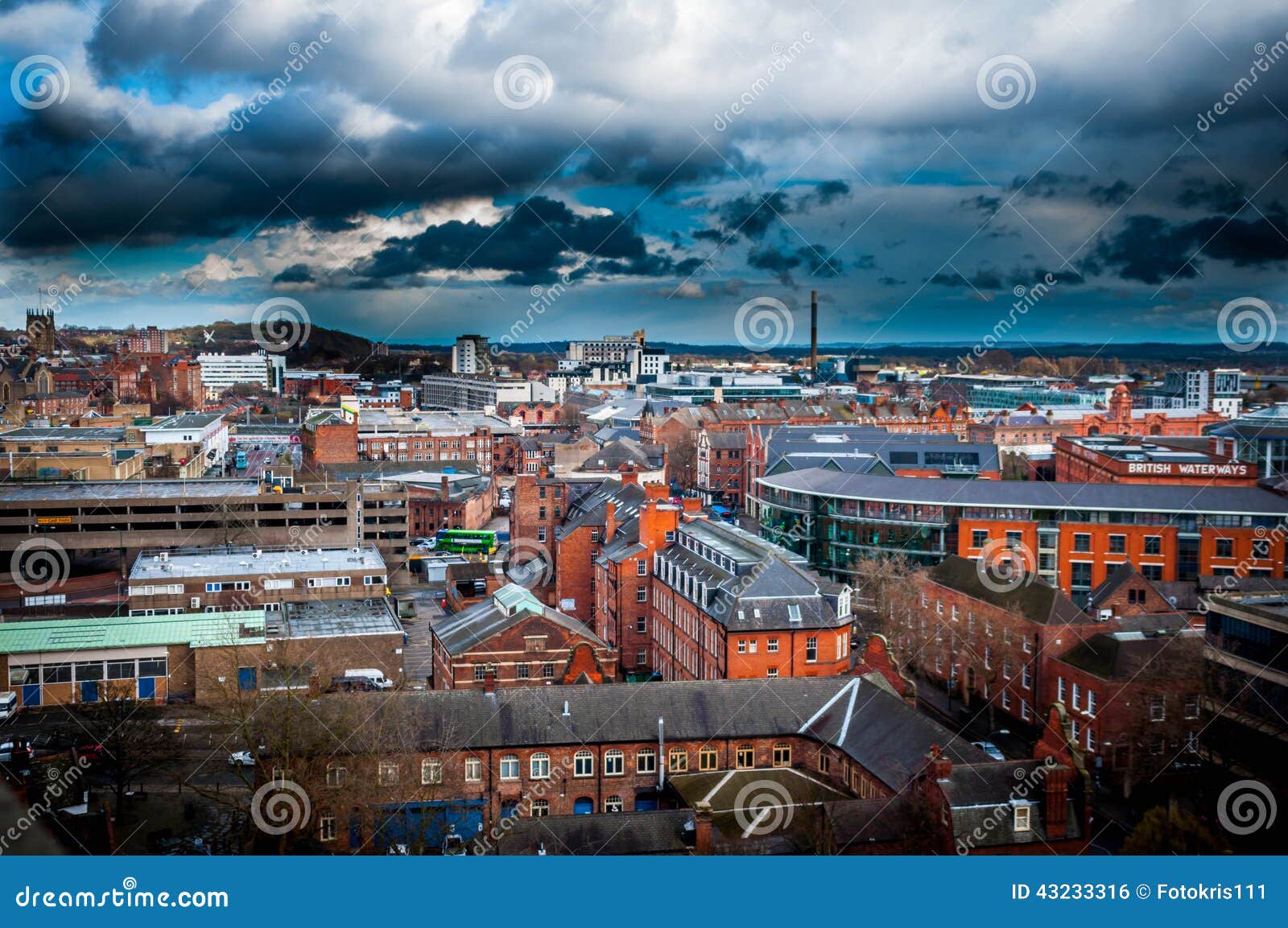 Nottingham stock photo. Image of sunshine, nottingham - 43233316