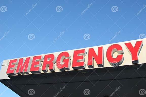 Notzeichen stockbild. Bild von krankenhaus, mode, zeichen - 4412787