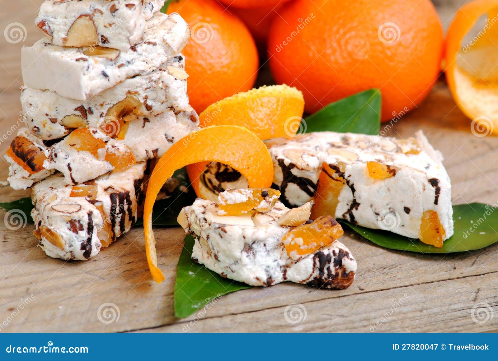 Nougat or turron sweets stock image. Image of honey, hazelnut - 27820047