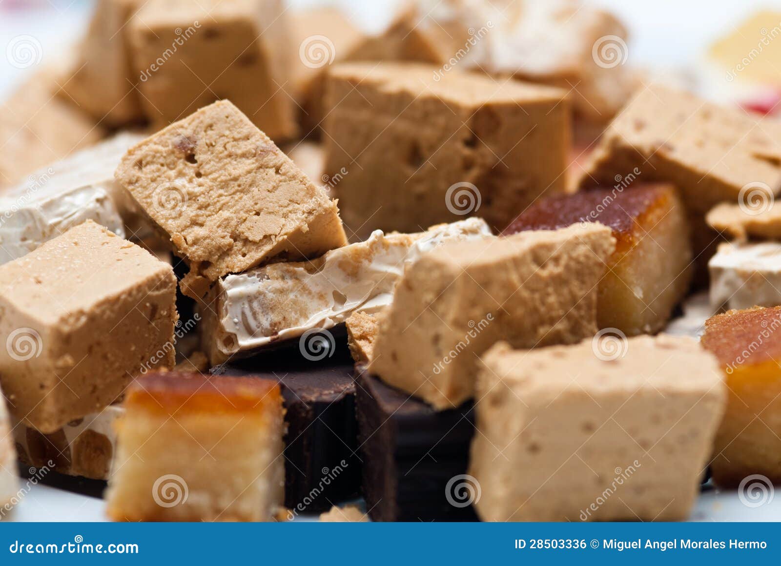 Nougats stock photo. Image of edible, nougat, alicante - 28503336