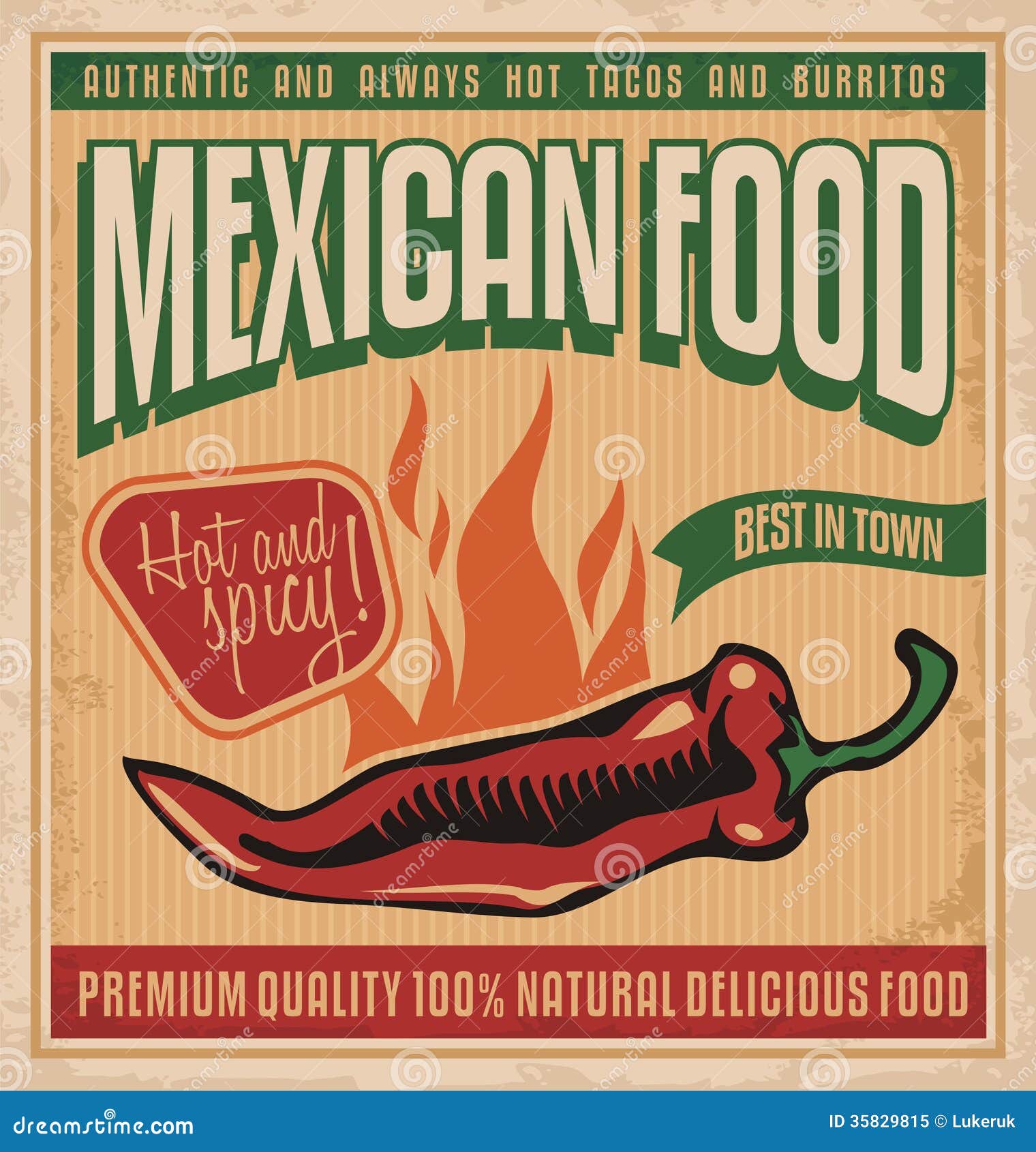 Nourriture Mexicaine Illustration De Vecteur Illustration Du Paprika