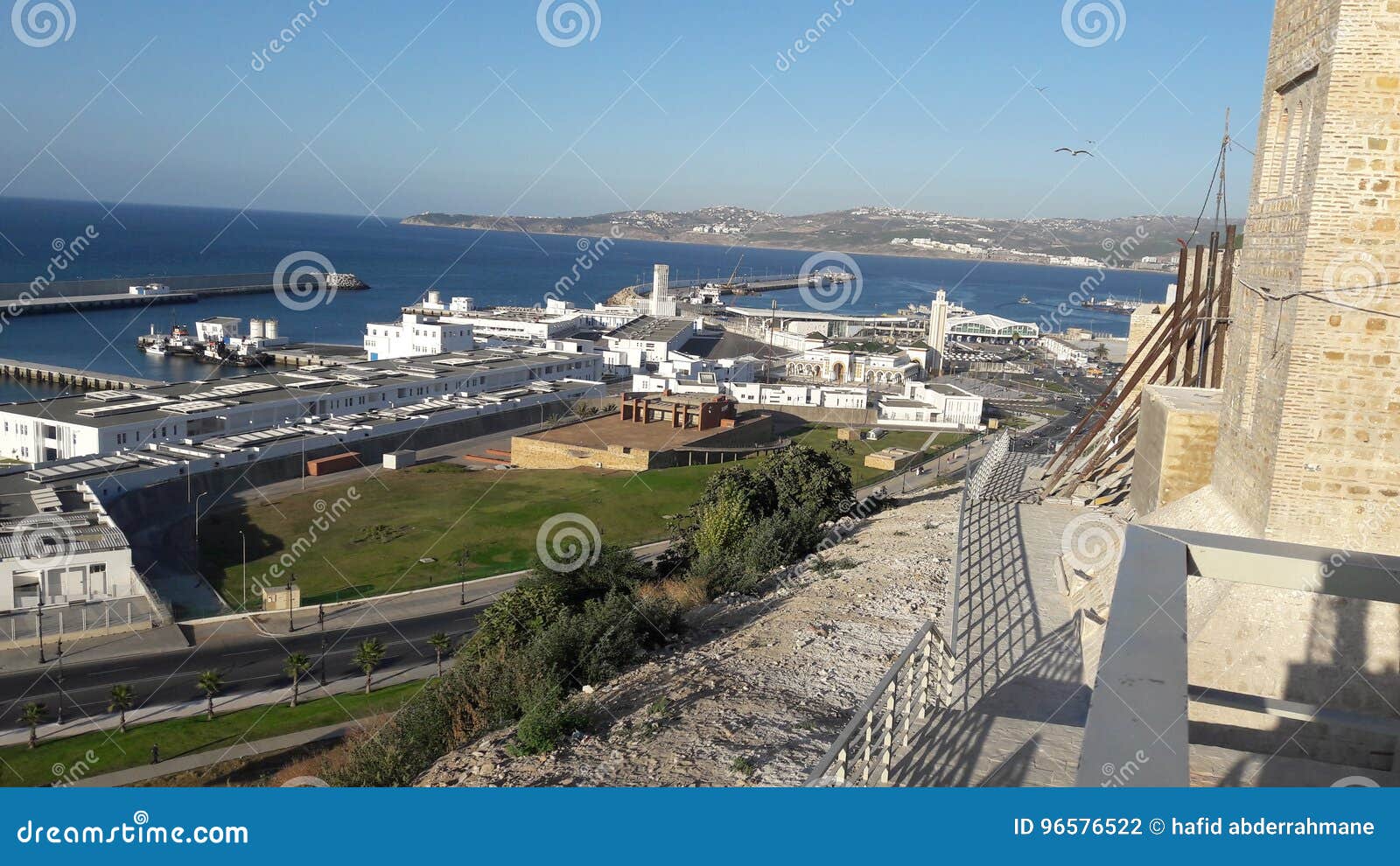 Nouvelle Vue De Port De Tanger Photo stock - Image du tanger, neuf ...