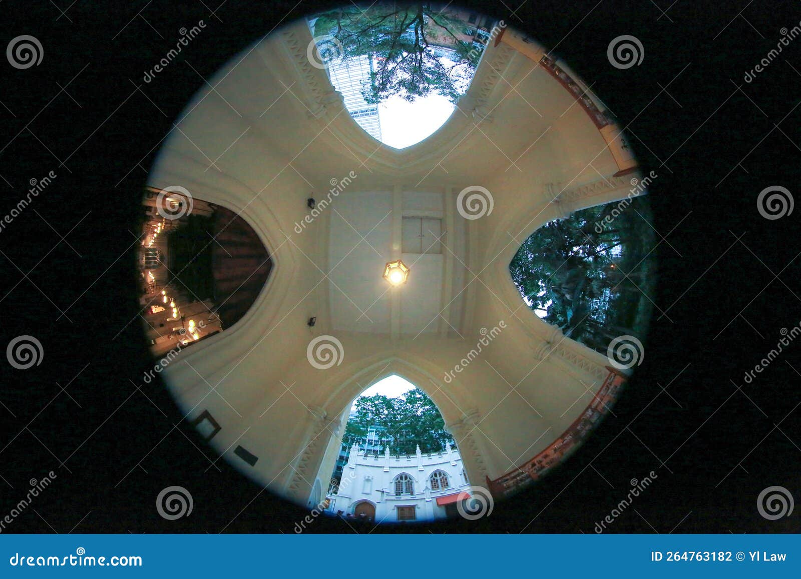 The Cross Shaped Ceiling, St. John S Cathedral, Central, 11 Nov 2012 ...