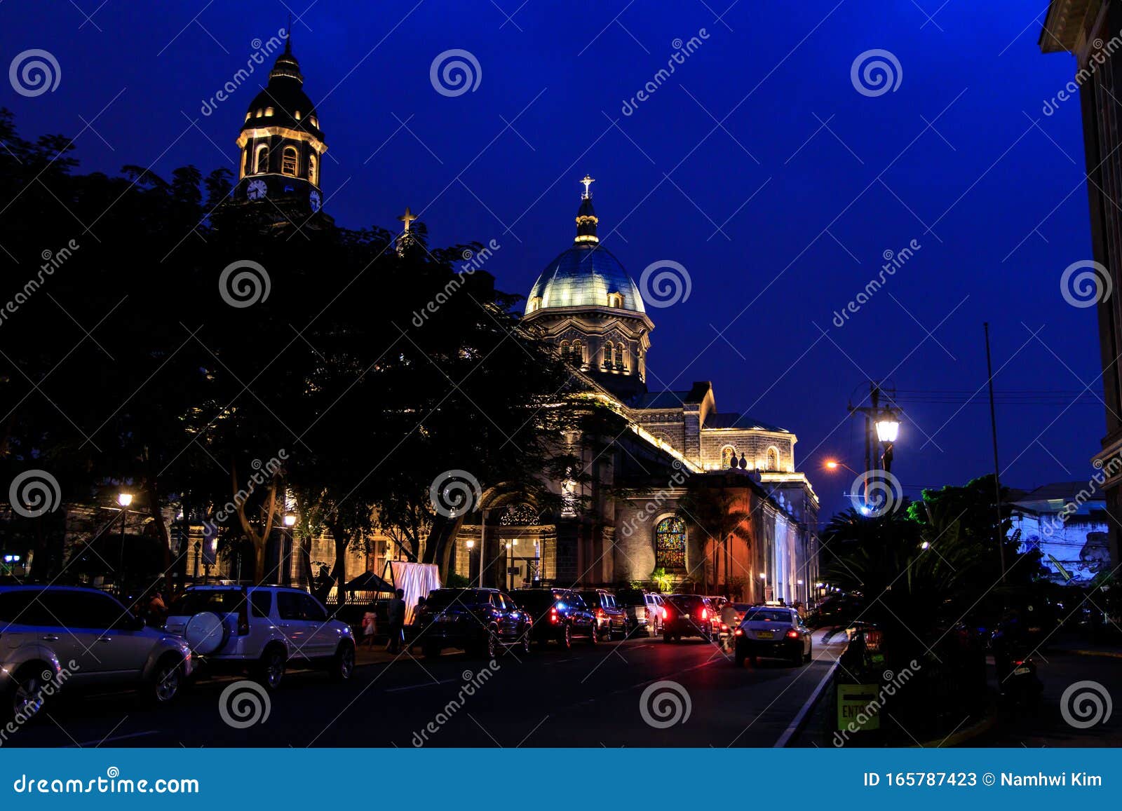 Intramuros Night Market Facade In Manila, Philippines Editorial Photo ...