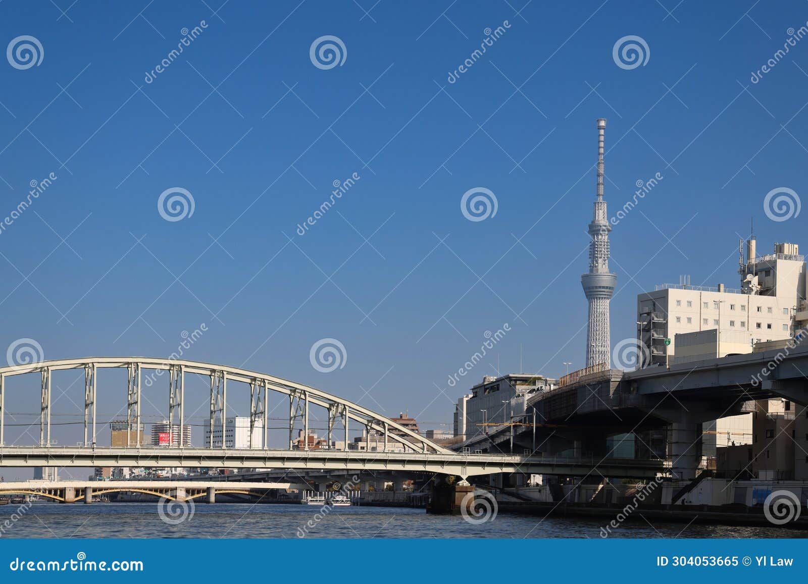 Nov 27 2023 Ryogoku Bridge, the Landscape of the Sumida River Editorial ...