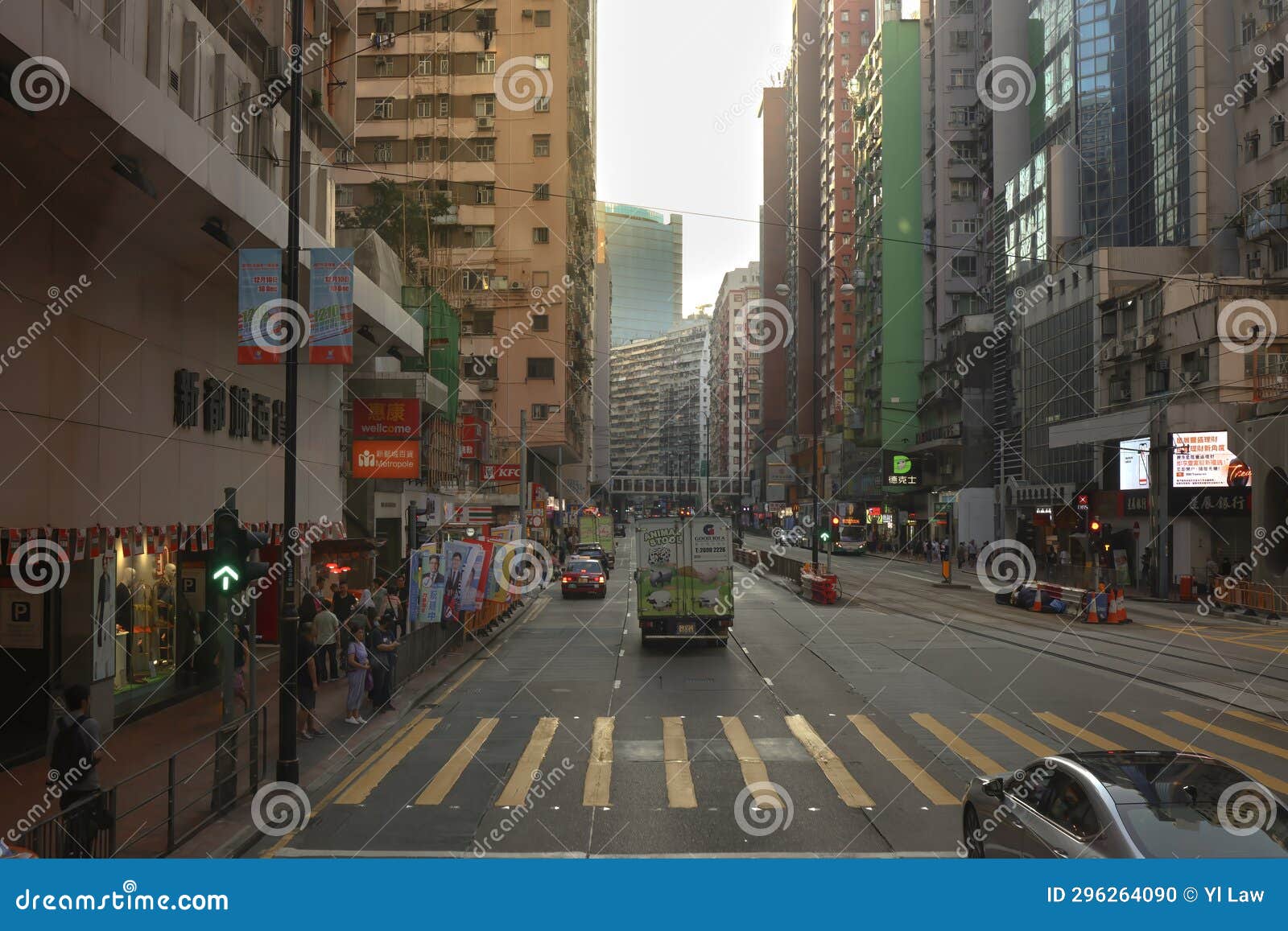 Nov 4 2023 the Streets of North Point in Hong Kong Editorial Image ...