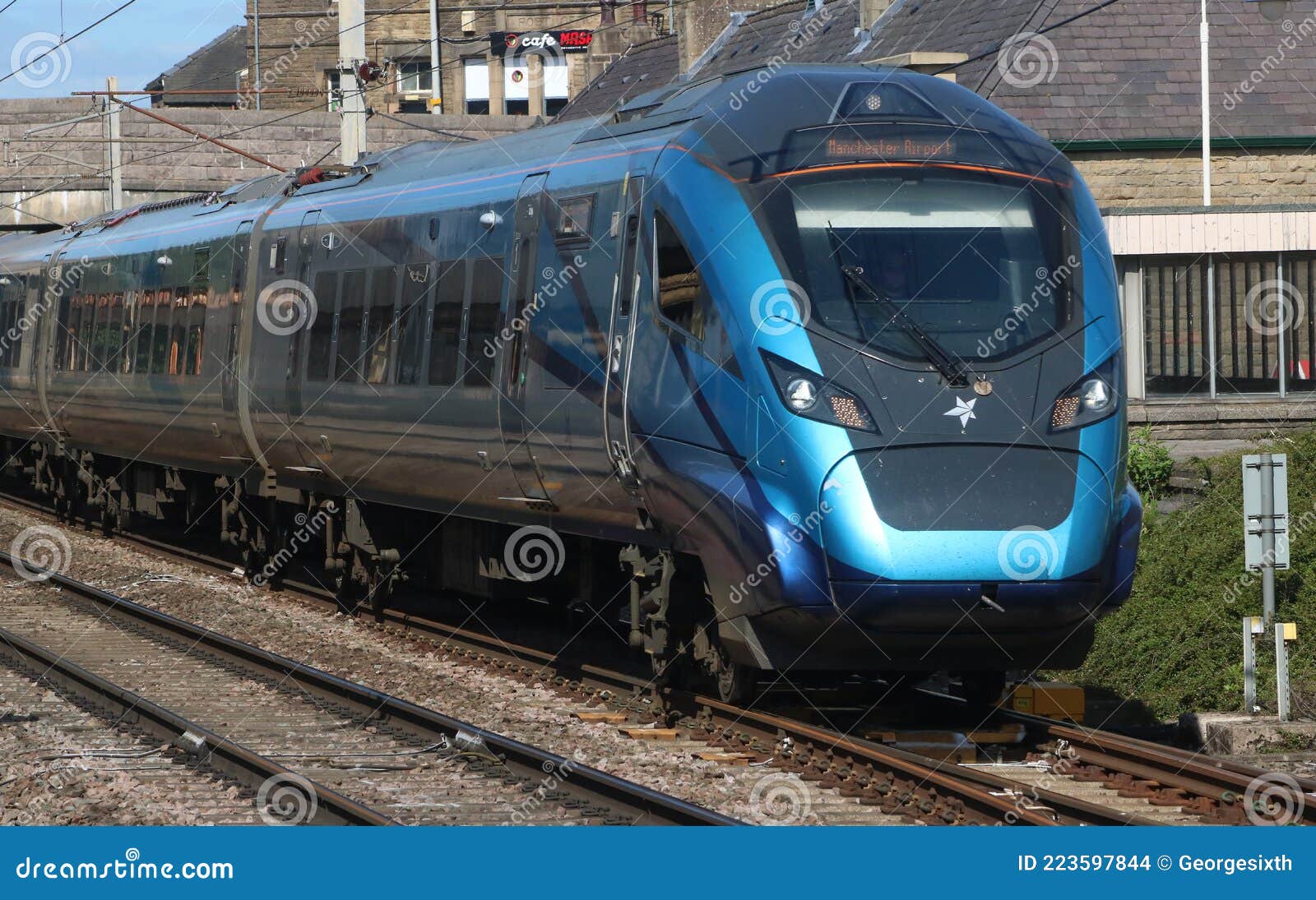 Nova 2 Electric Multiple Unit Train WCML Carnforth Editorial Stock ...