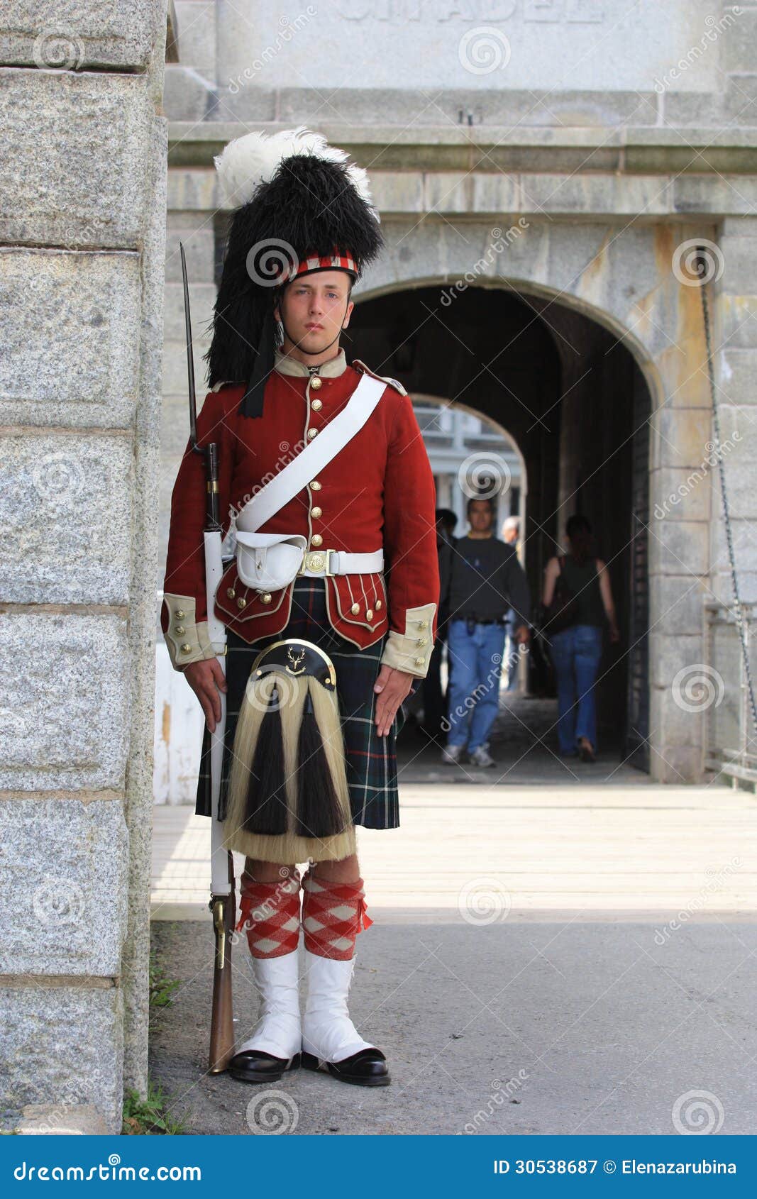Nova Scotia guard editorial photography. Image of service - 30538687