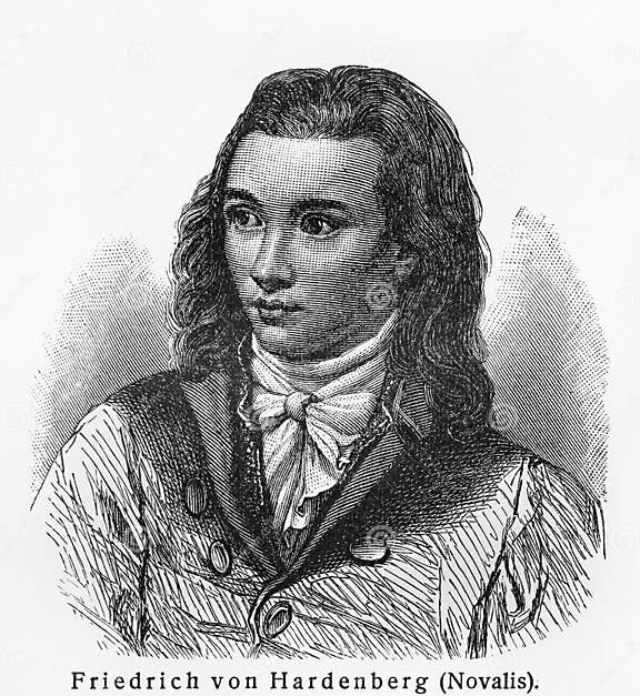 Novalis editorial image. Image of sketch, hardenberg - 21492030
