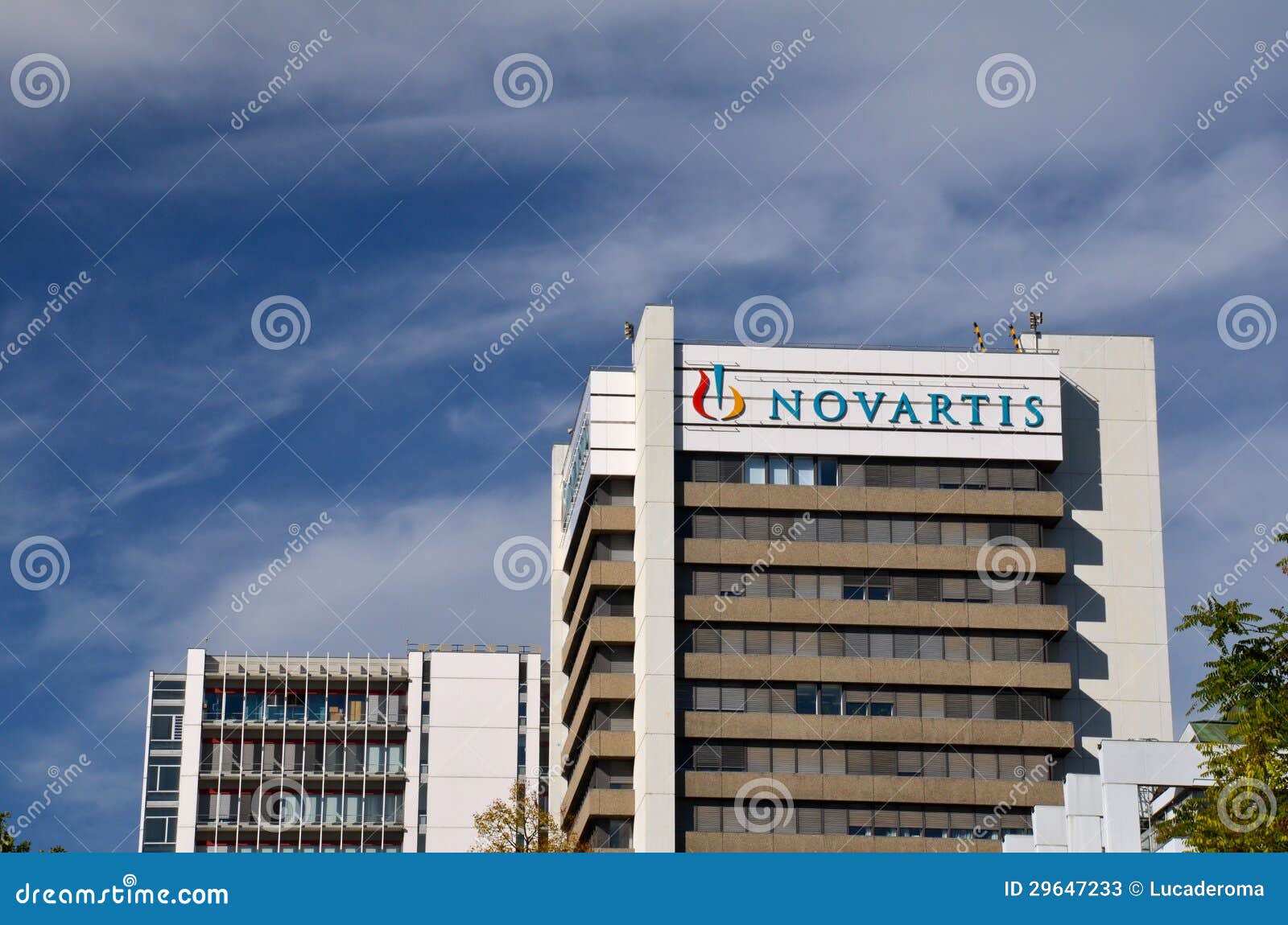 Novartis Hauptsitze in Basel, Die Schweiz Redaktionelles Stockfoto ...