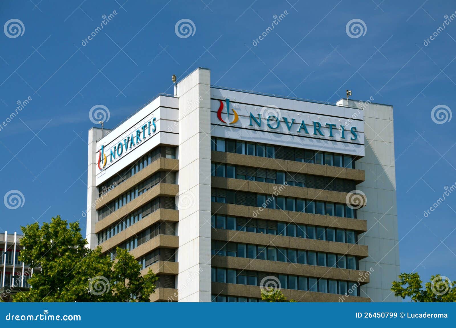Novartis Headquarters in Basel, Switzerland Editorial Stock Image ...