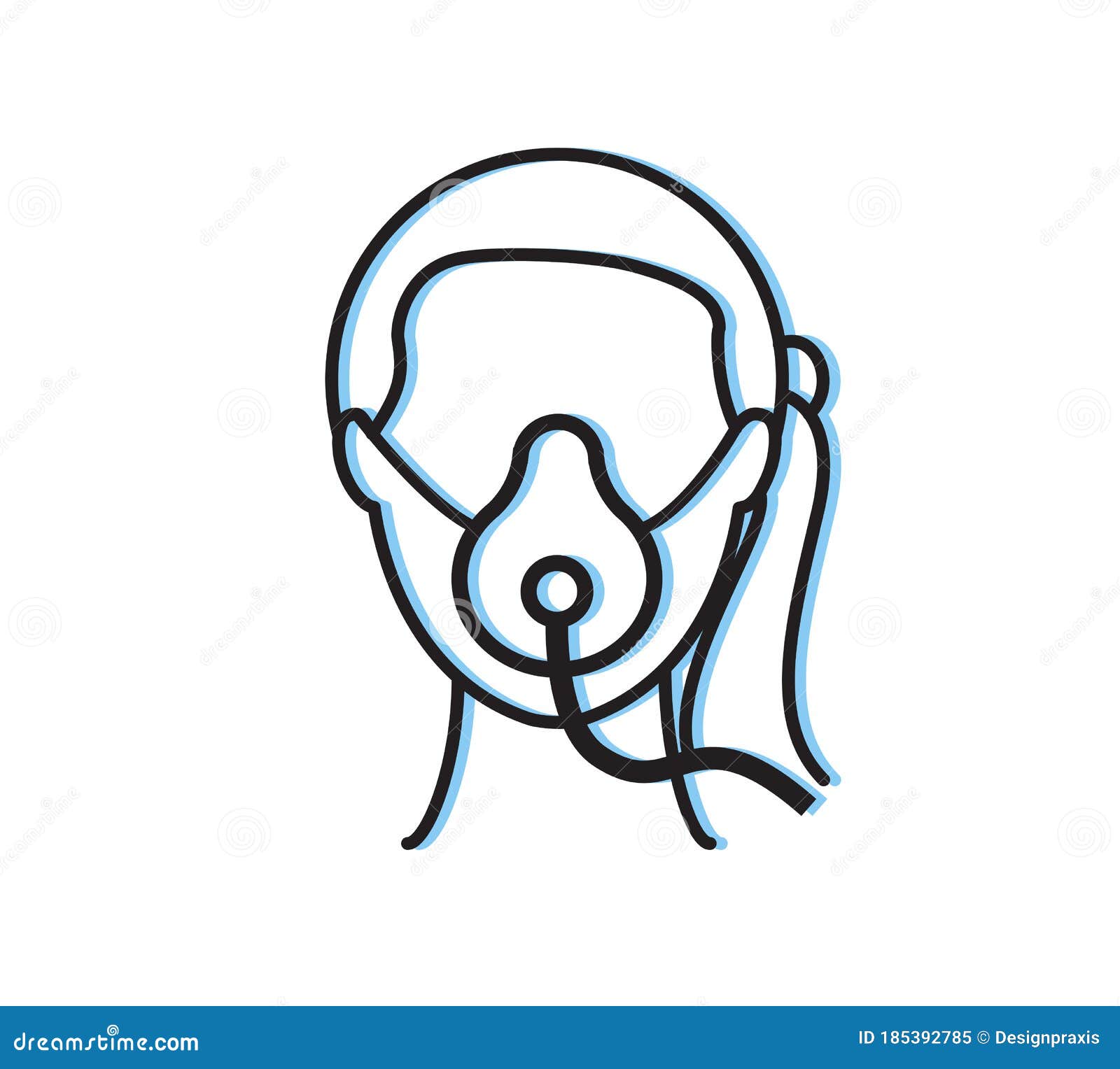 Novel Coronavirus - Non Invasive Ventillation Support - Icon Stock ...