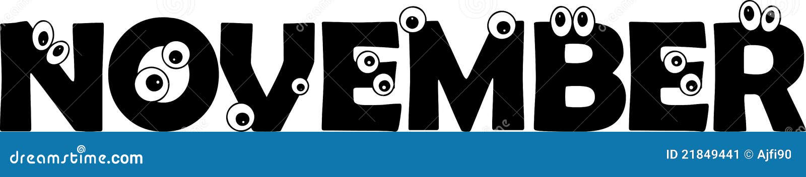 November stock vector. Illustration of november, signs - 21849441