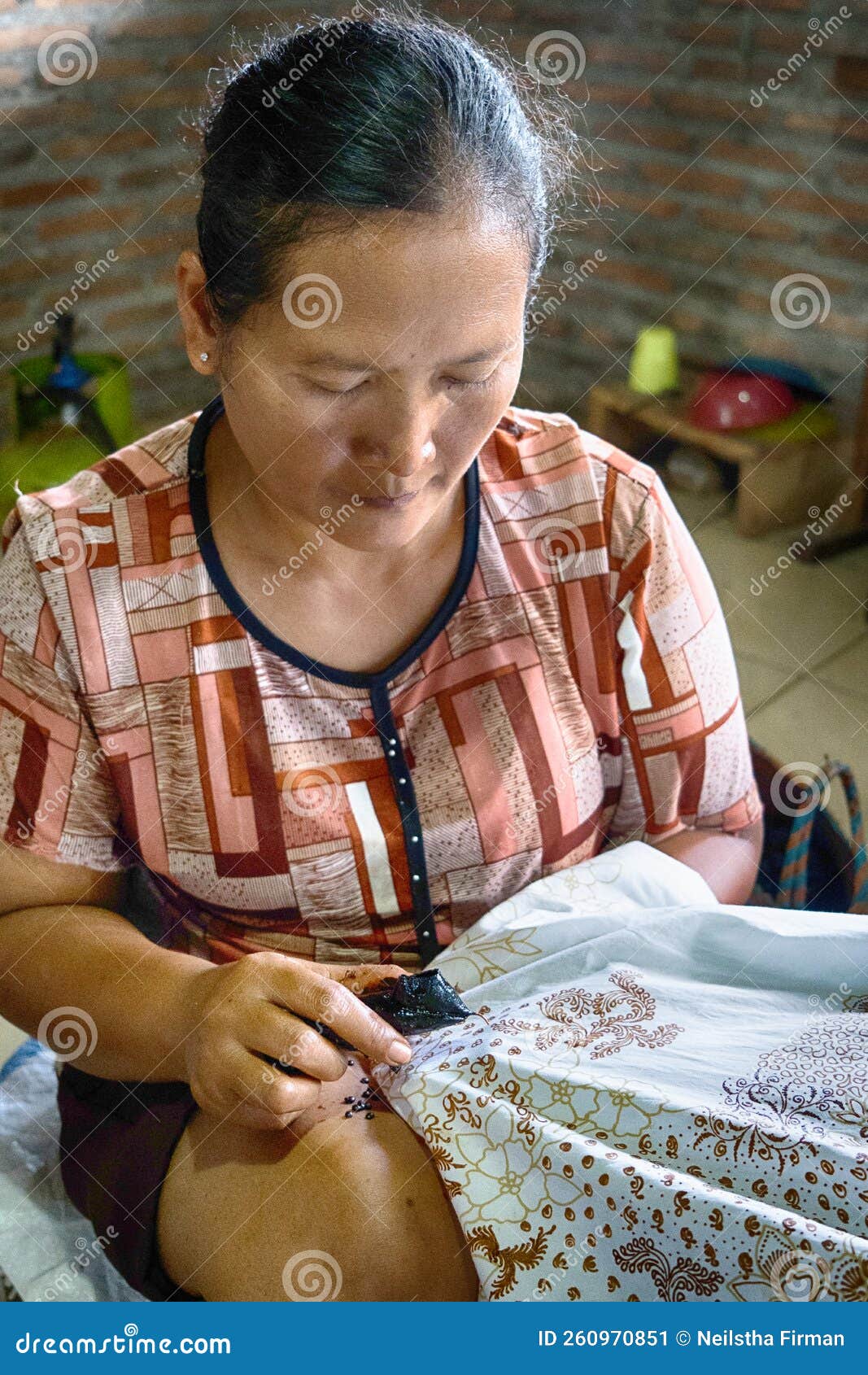 November 5, 2022 Batik Painting Process in Lasem, Central Java ...