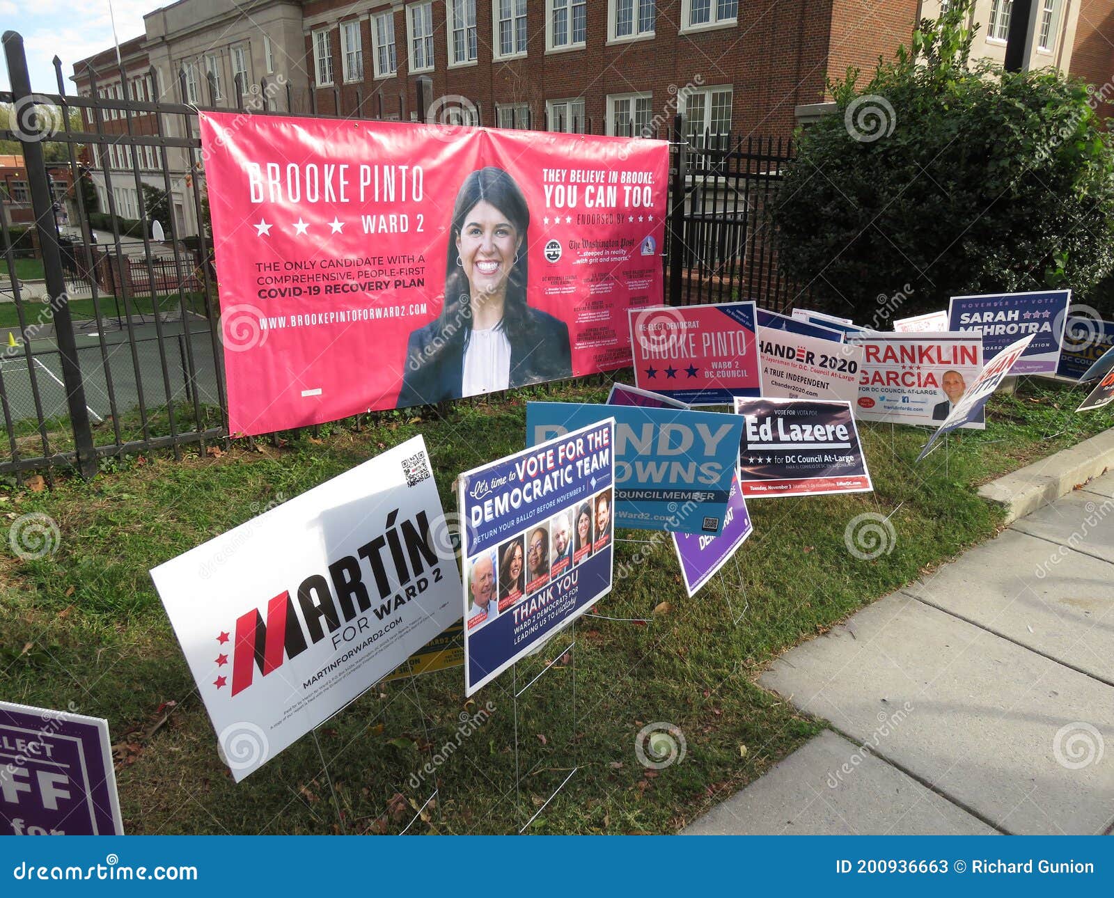 November Election Posters in Washington DC Editorial Stock Photo ...