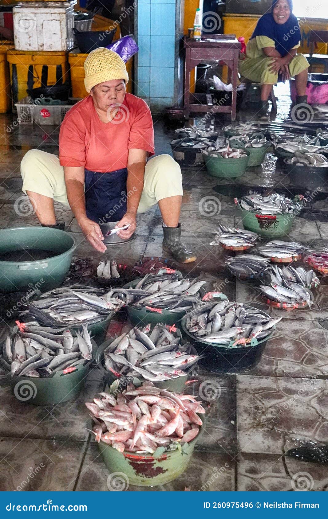 November 6, 2022. Traditional Fish Market in Jepara, Central Java ...