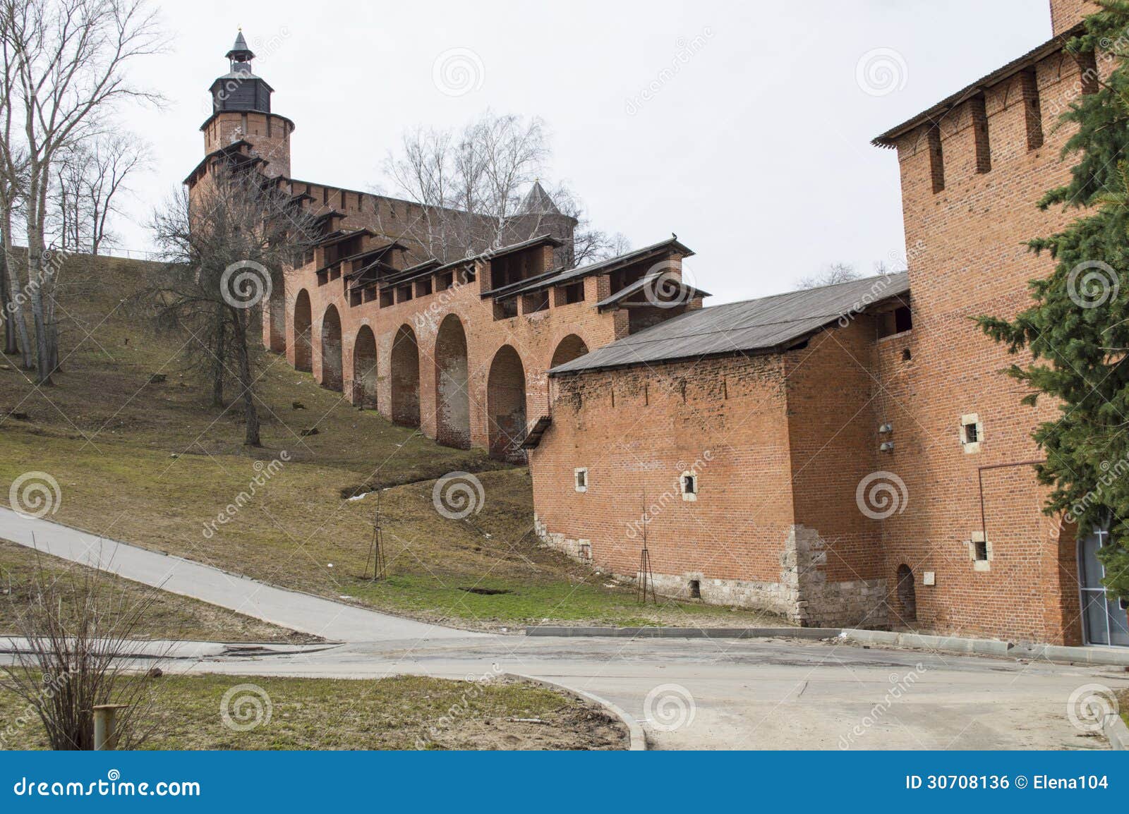 Novgorod Kremlin from Russia Stock Photo - Image of landscape, nature ...