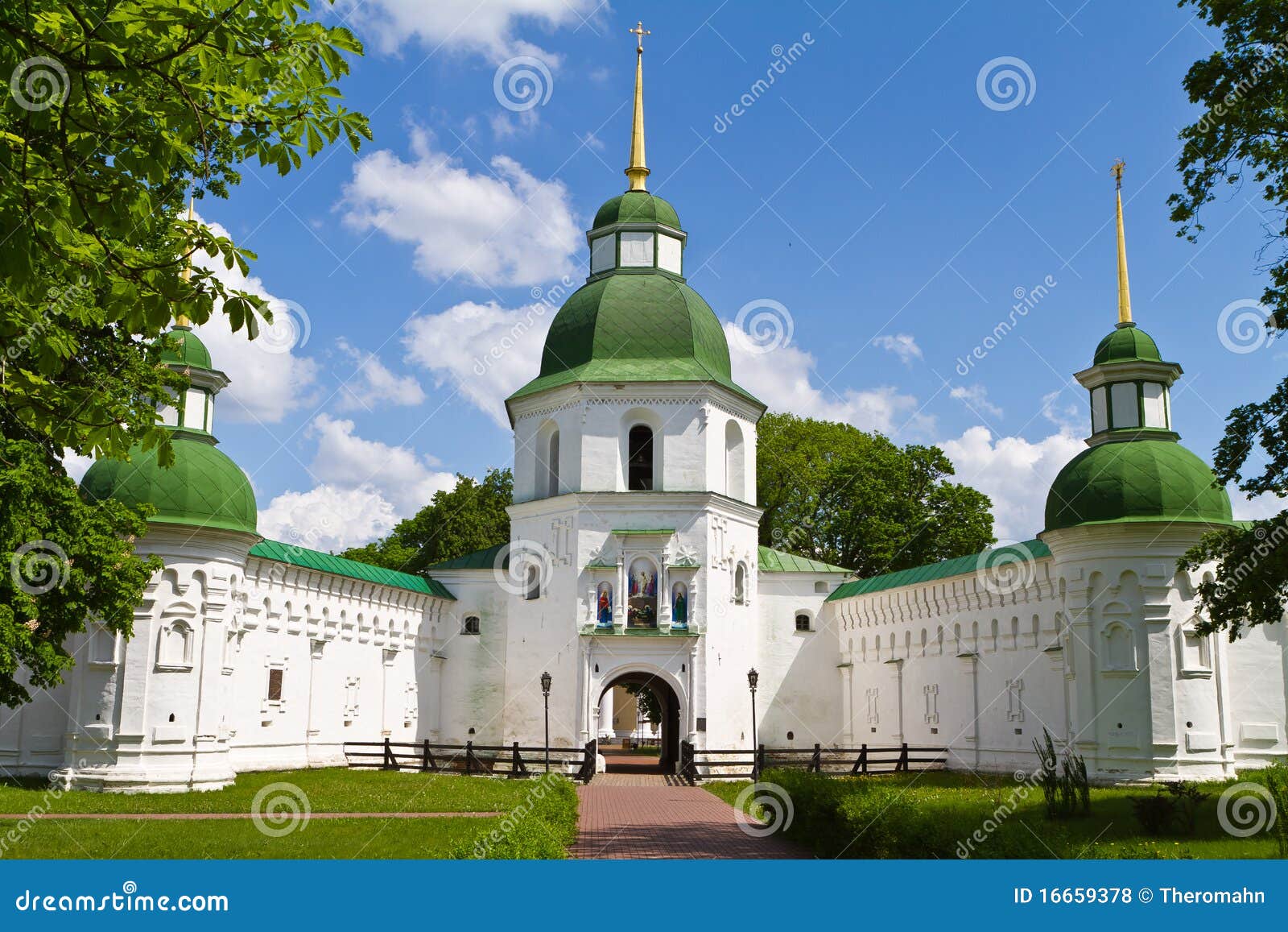 Novgorod-Seversky Monastery, Ukraine Stock Photo - Image of culture ...