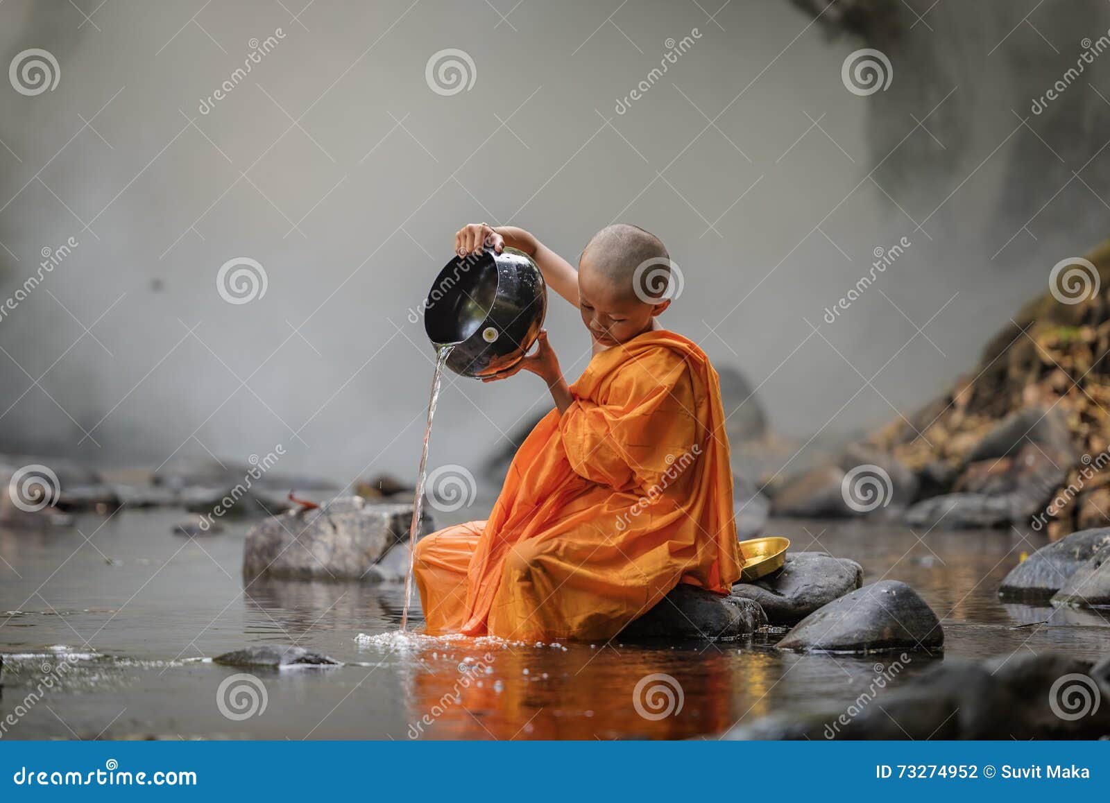 Novice monk stock photo. Image of faith, culture, buddhist - 73274952