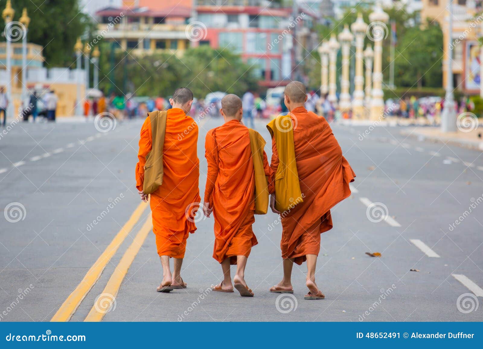 Novice Monks editorial photo. Image of orange, novice - 48652491